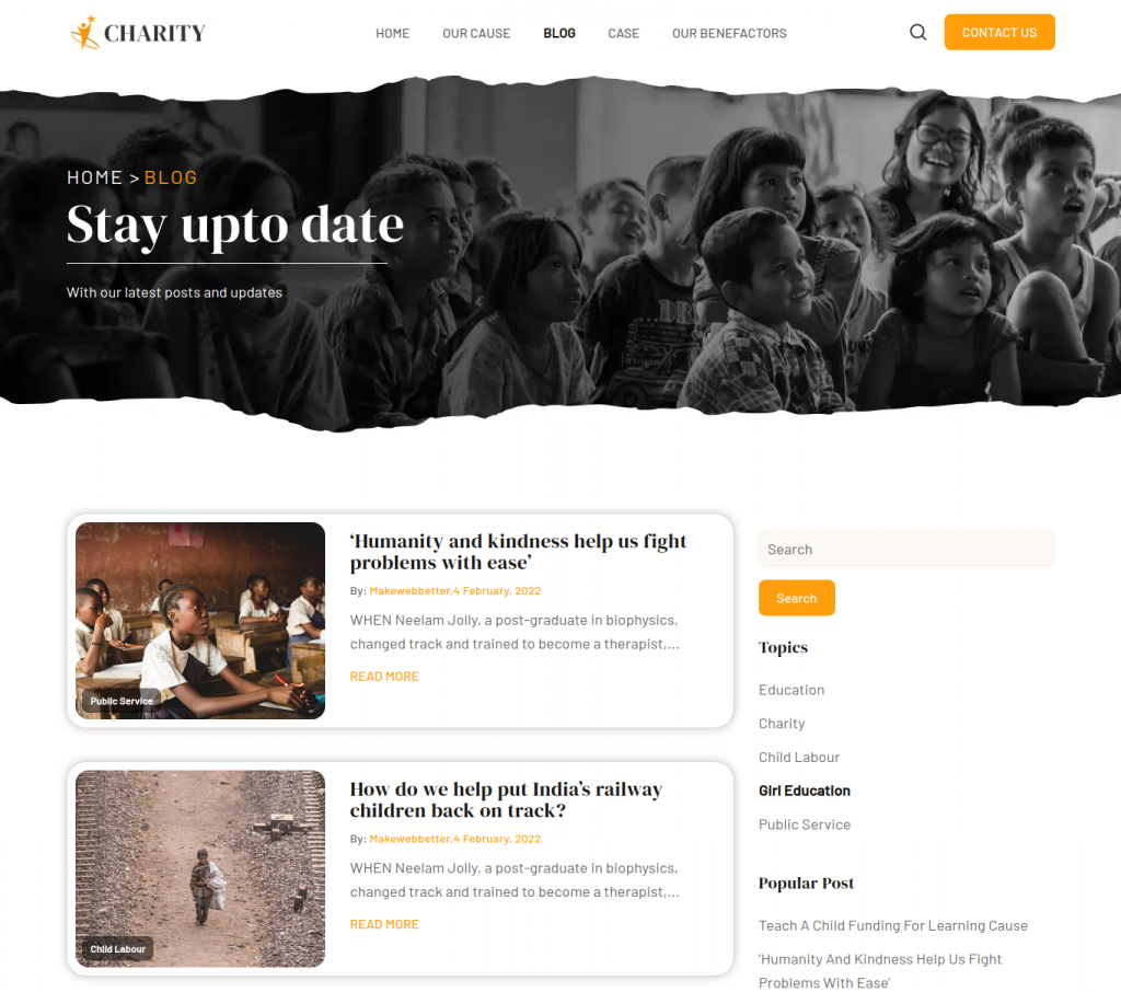 Charity HubSpot Theme Documentation | MakeWebBetter